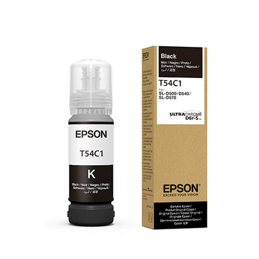 Epson SureLab D570 UltraChrome Black Ink Bottle 70ml - T54C120 ...